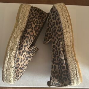 Marc Tyler | Shoes | Black Brown Leopard David Tyler Slip On Wedge ...